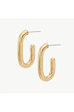 SOKO Tumba Capsule Hoop Earrings - Gold