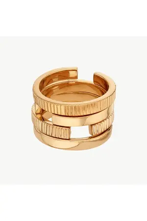 SOKO Meta Stacking Rings - Gold
