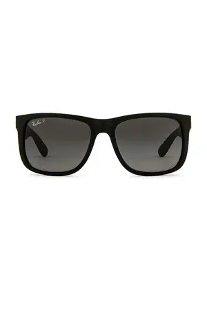 Ray-ban Justin 55mm Polarized Sunglasses - Black