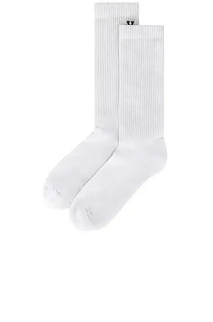 Saint Laurent Socks In White