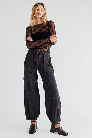 Free People South Bay Utility Cargo Pants By