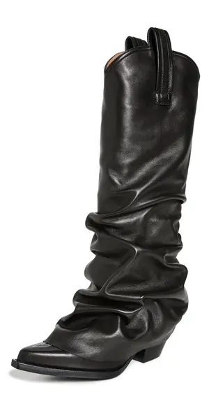 R13 Stacked Heel Boots For Women
