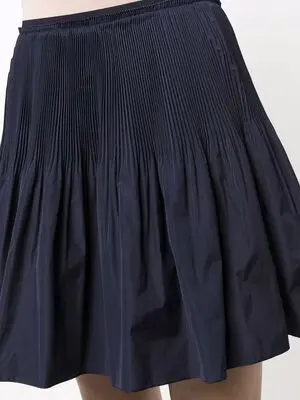 Red Valentino Pleated A-line Skirt