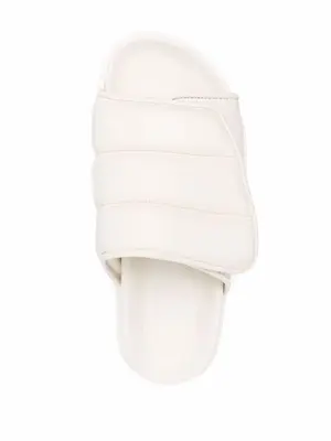 GIABORGHINI Padded Slip-on Sandals - Neutrals