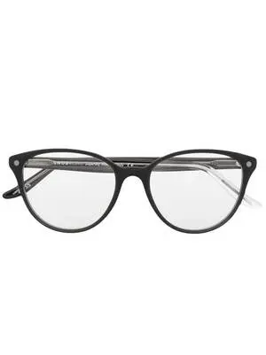 SNOB Milano Chicca Round-frame Eyeglasses - Black