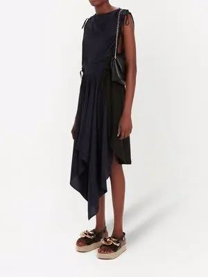 JW Anderson Asymmetric-hem Midi Dress