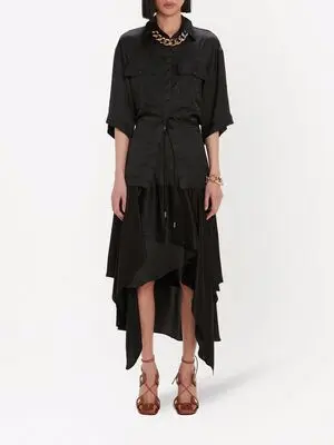 JW Anderson Layered Asymmetric Midi Skirt
