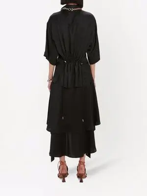 JW Anderson Layered Asymmetric Midi Skirt