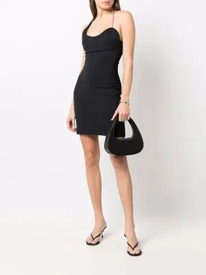 Coperni Chain-link Detail Halterneck Dress