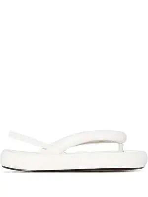 ISABEL MARANT Orene Leather Flatform Sandals
