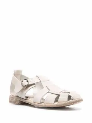 Officine Creative Caged Leather Sandals - Neutrals