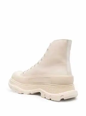 Alexander McQueen Tread Slick Lace-up Boots