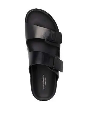Officine Creative Double Strap Flat Sandals