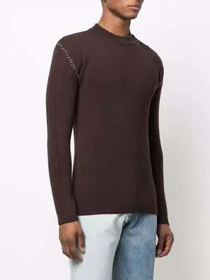 MAISON MARGIELA Contrasting-stitch Jumper