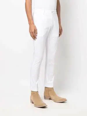 DONDUP Slim-cut Chinos - White
