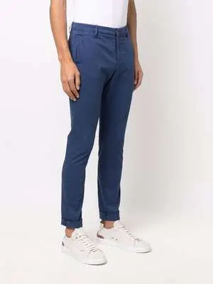 DONDUP Slim-cut Chinos - Blue