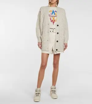 MARANT ETOILE Roscoe Cotton Bermuda Shorts