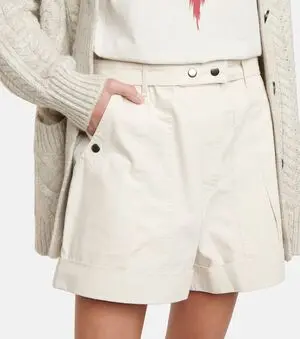 MARANT ETOILE Roscoe Cotton Bermuda Shorts
