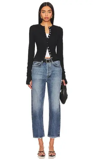 AGOLDE 90's Crop In Denim-light