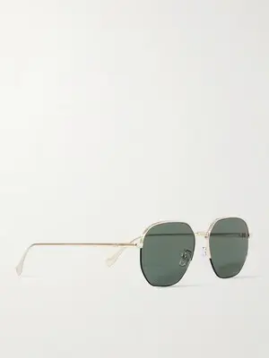 Fendi Tone Round-frame Sunglasses