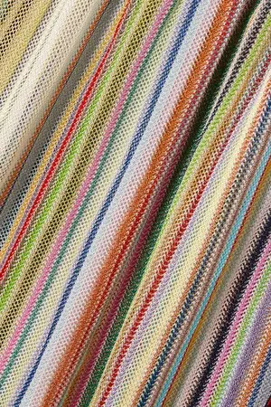 Missoni Striped Crochet-knit Wrap Midi Skirt
