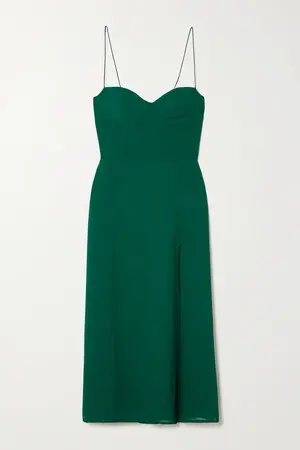REFORMATION Juliette Crepe Midi Dress