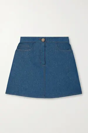 Carolina Herrera Denim Mini Skirt