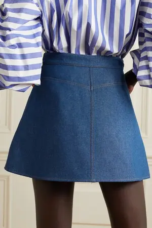 Carolina Herrera Denim Mini Skirt