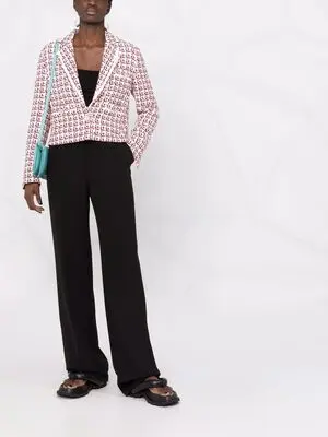 FERRAGAMO Patterned Boxy Jacket