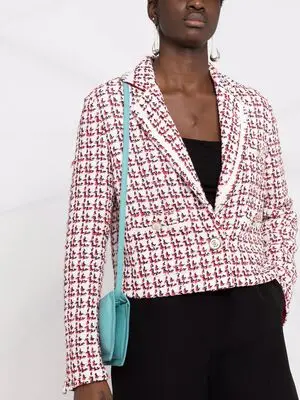 FERRAGAMO Patterned Boxy Jacket