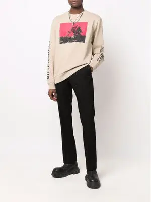 1017 Alyx 9sm Joshua Graphic-print Sweatshirt