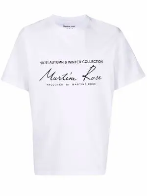 Martine Rose Logo T-shirts For Men
