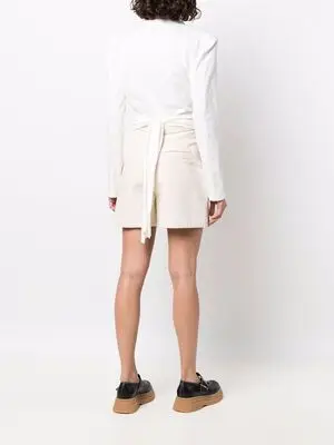 Philosophy Di Lorenzo Serafini Cotton News Print Wrap T-shirt