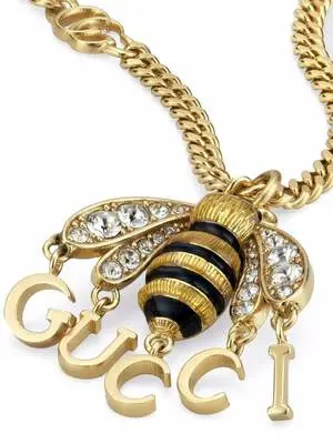 Gucci Logo Bee Necklace