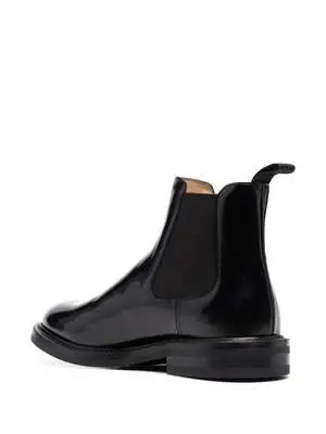 SCAROSSO Eric Leather Chelsea Boots