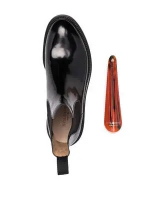 SCAROSSO Eric Leather Chelsea Boots