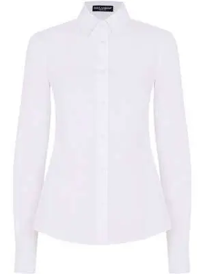 Dolce & Gabbana Button-up Poplin Shirt