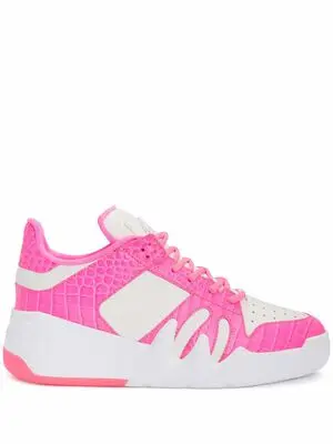 GIUSEPPE ZANOTTI Talon Mid-top Sneakers - White