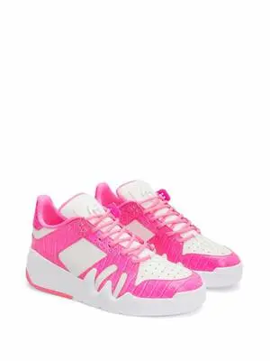 GIUSEPPE ZANOTTI Talon Mid-top Sneakers - White