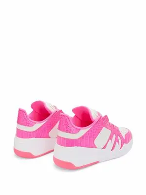 GIUSEPPE ZANOTTI Talon Mid-top Sneakers - White
