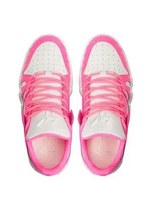GIUSEPPE ZANOTTI Talon Mid-top Sneakers - White