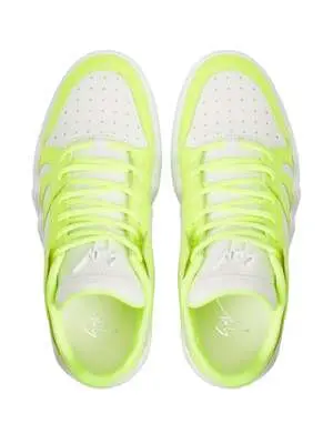 GIUSEPPE ZANOTTI Talon Leather Sneakers