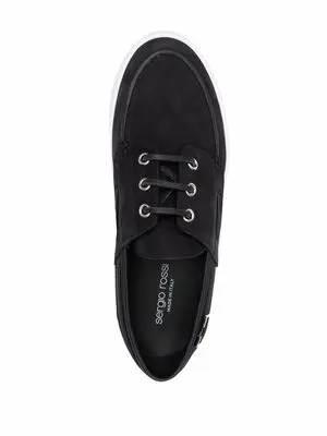 SERGIO ROSSI Platform Low-top Sneakers - Black