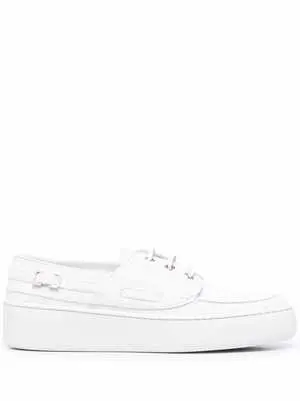 SERGIO ROSSI Platform Low-top Sneakers - White