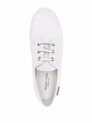 SERGIO ROSSI Platform Low-top Sneakers - White