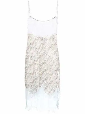 Dsquared2 Floral-print Silk Dress