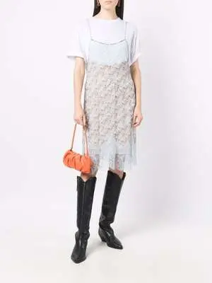 Dsquared2 Floral-print Silk Dress
