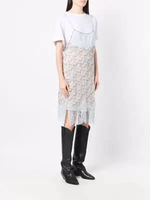 Dsquared2 Floral-print Silk Dress