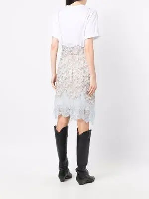 Dsquared2 Floral-print Silk Dress