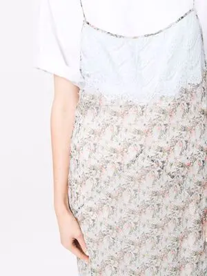 Dsquared2 Floral-print Silk Dress
